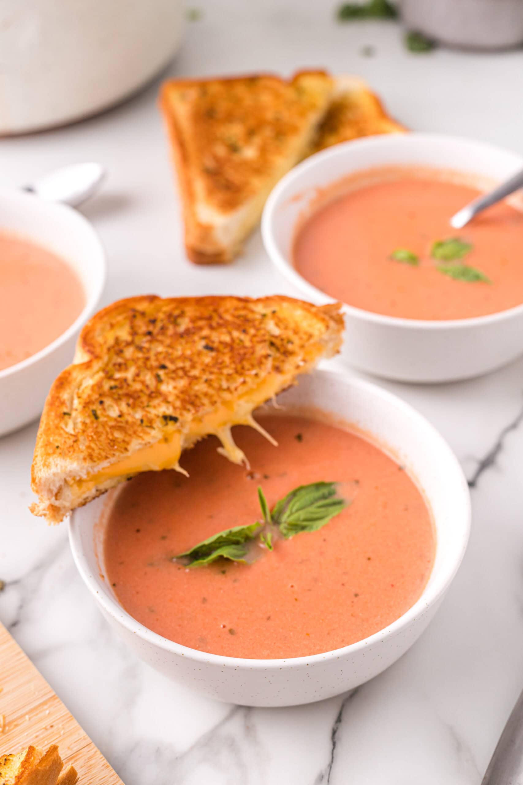 Easy Recipe for Tomato Basil Soup - from Scratch!