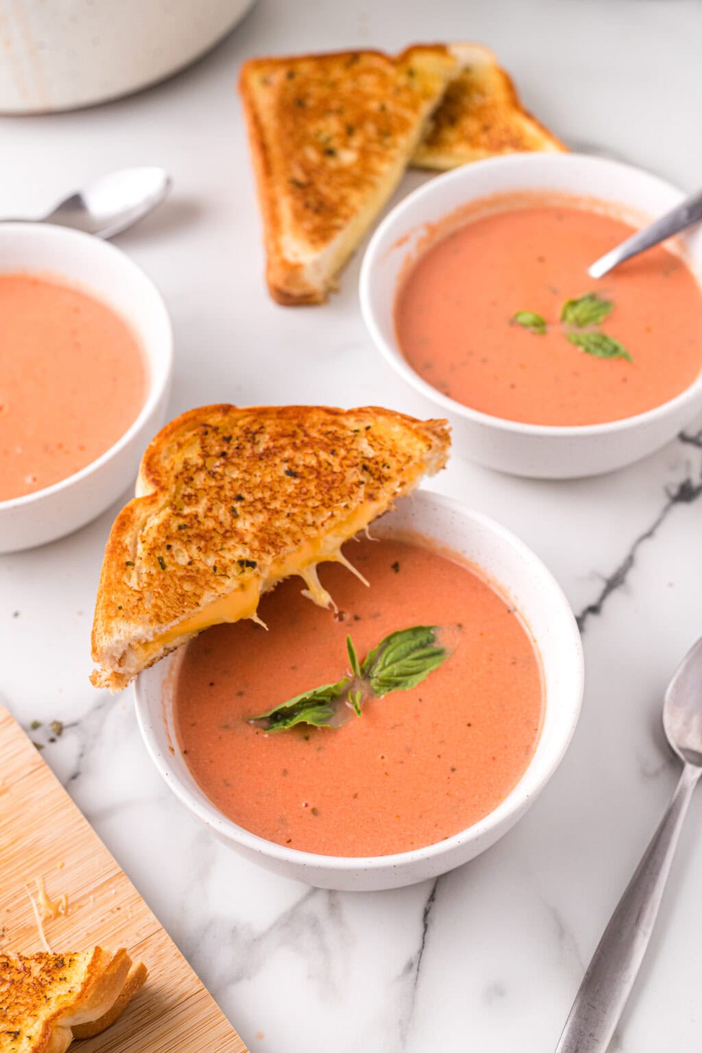 Easy Recipe for Tomato Basil Soup - from Scratch!